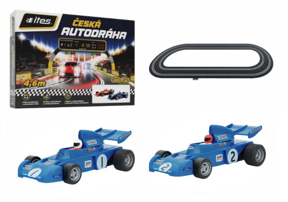 Základní set autodráha ITES - auta Tyrell 005 :: Autodraha